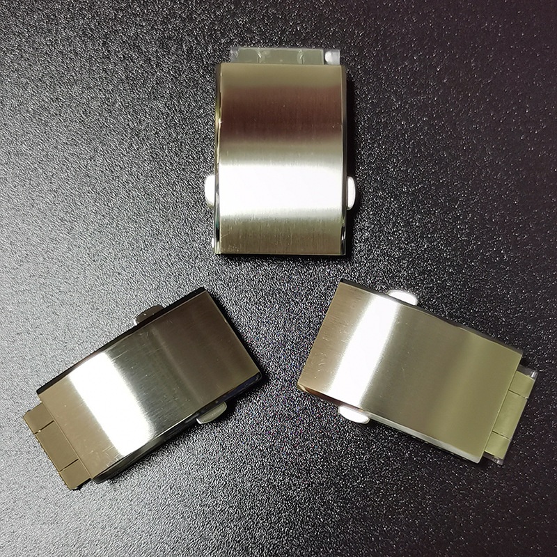 Solid Stainless Steel Watch Buckle 18mm 20mm 22mm Watch Band Folding ...