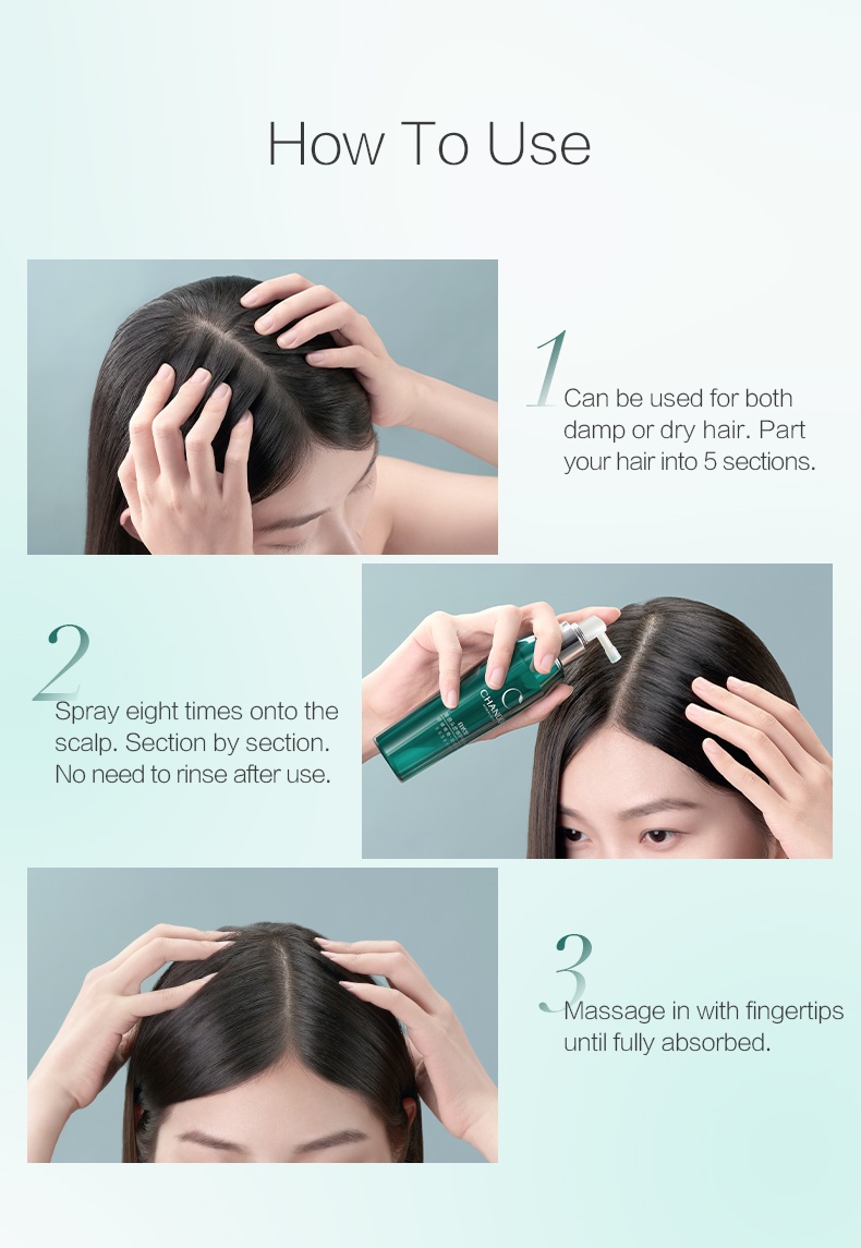 CHANDO Himalaya 自然堂 Anti-sensitive Scalp Repairing Serum Anti scalp ...
