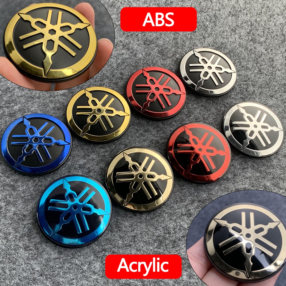 Yamaha 3D Emblem Badge Logo ABS/Acrylic Sticker For Aerox 155 Xmax 300 ...
