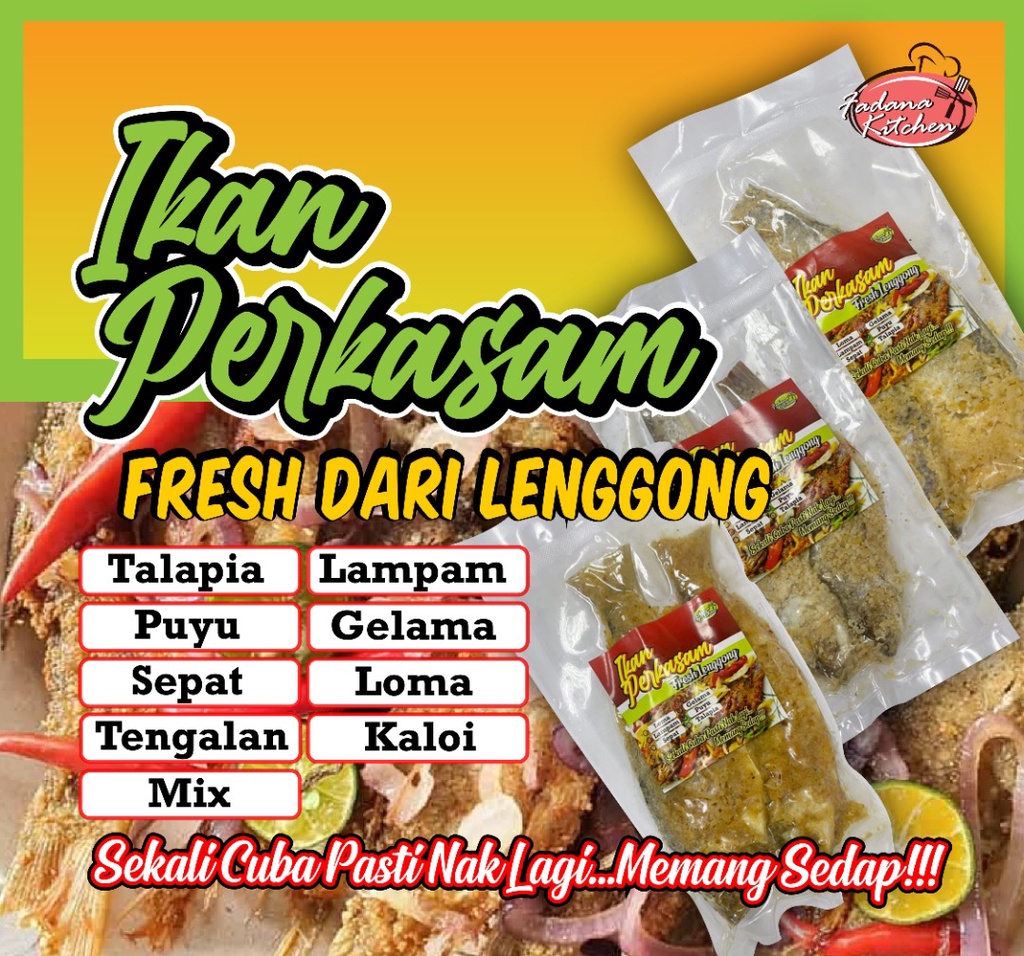 Silver pekasam fish kedah loma masam lenggong dried fish sultan hakak ...