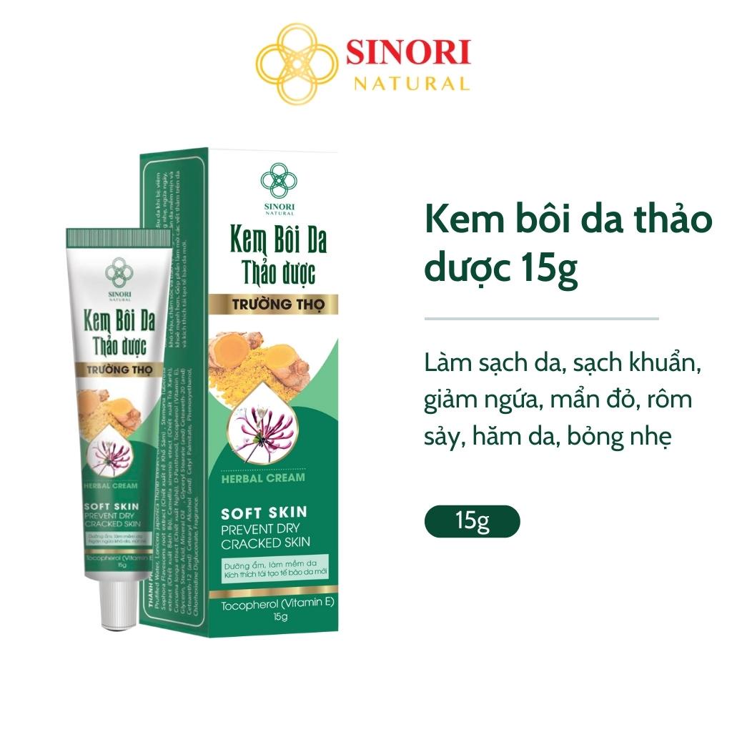 Sinori Longevity Herbal Skin Cream 15g | Shopee Singapore