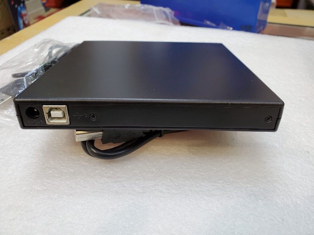 USB 2.0 External Slim DVD Rewritable Drive – Portable CD/DVD-ROM for ...