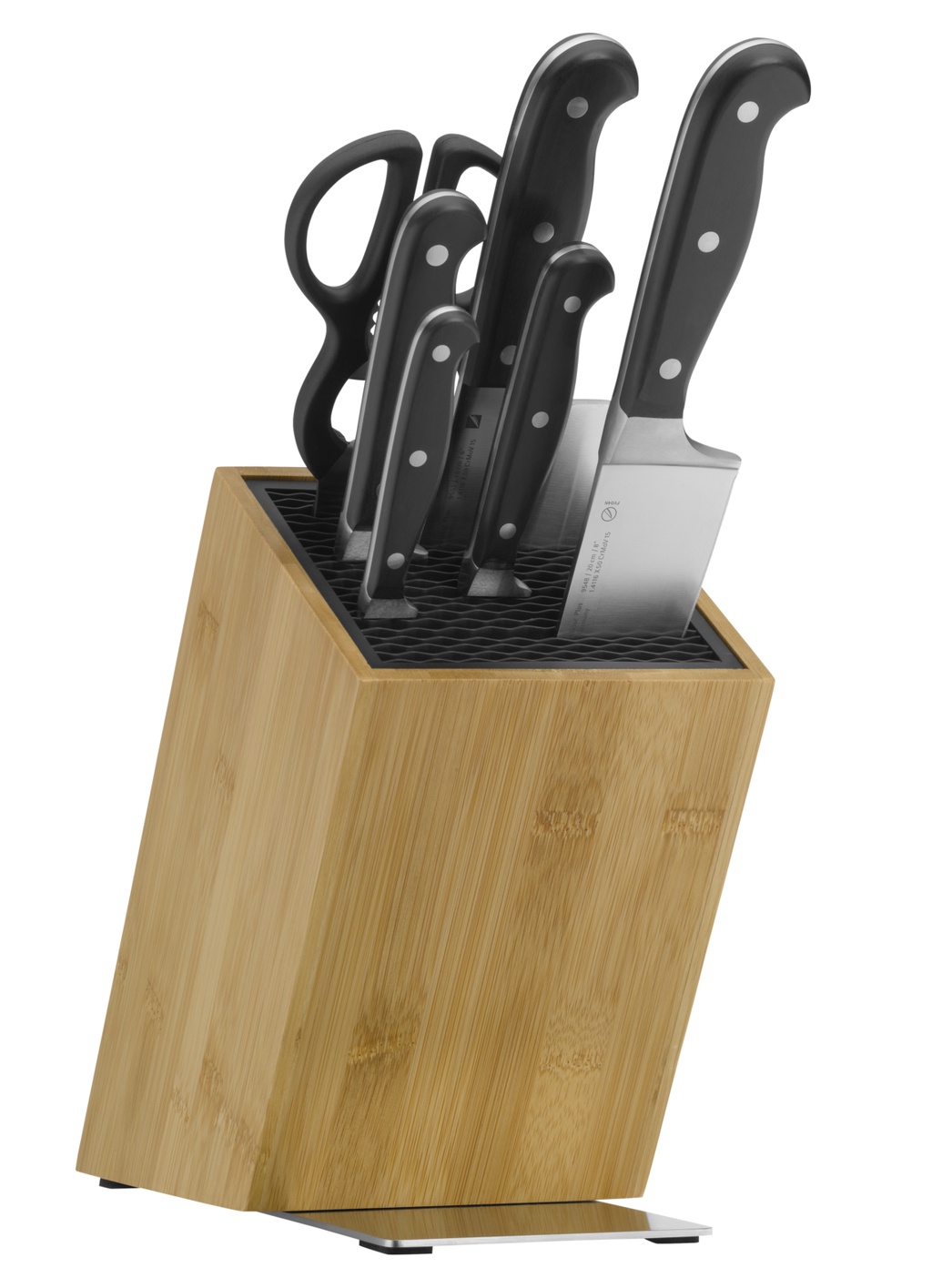 WMF FlexTec knife block empty Bamboo | Shopee Singapore