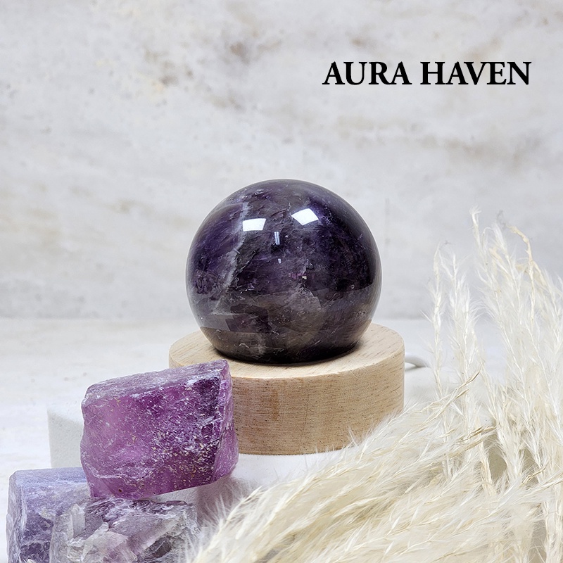 SG LOCAL - AURA HAVEN Fantasy Amethyst Sphere | Shopee Singapore