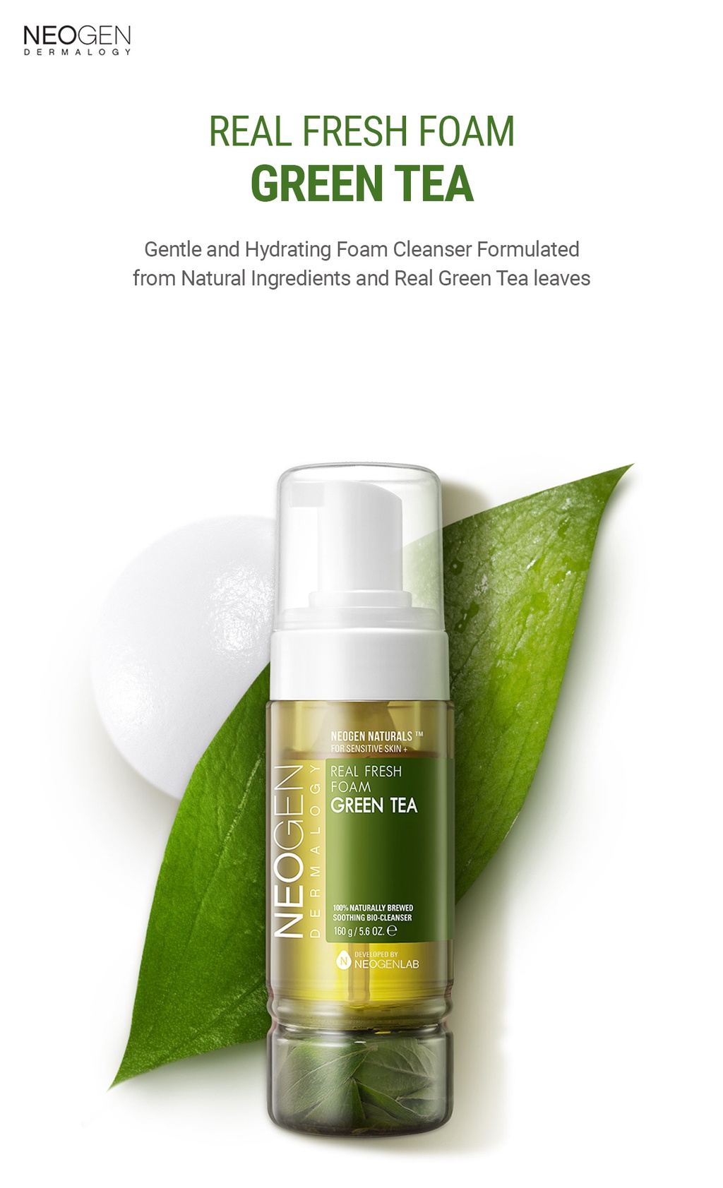 [NEOGEN DERMALOGY] Real Fresh Foam Cleanser (160g) | Shopee Singapore