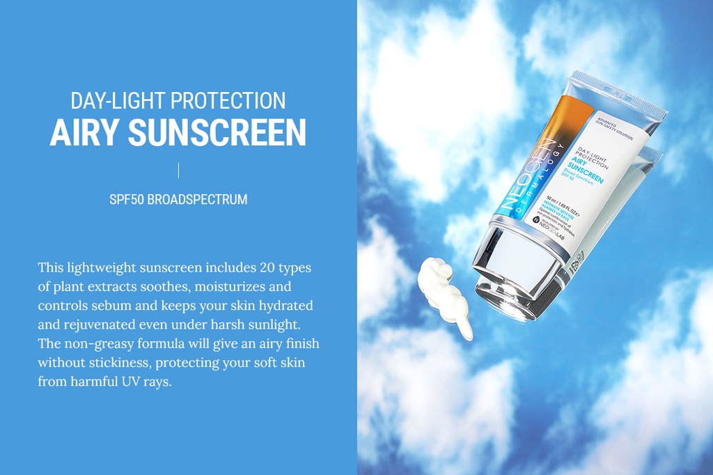 [NEOGEN DERMALOGY] Day-light Protection Airy Sunscreen SPF50 (50ml ...