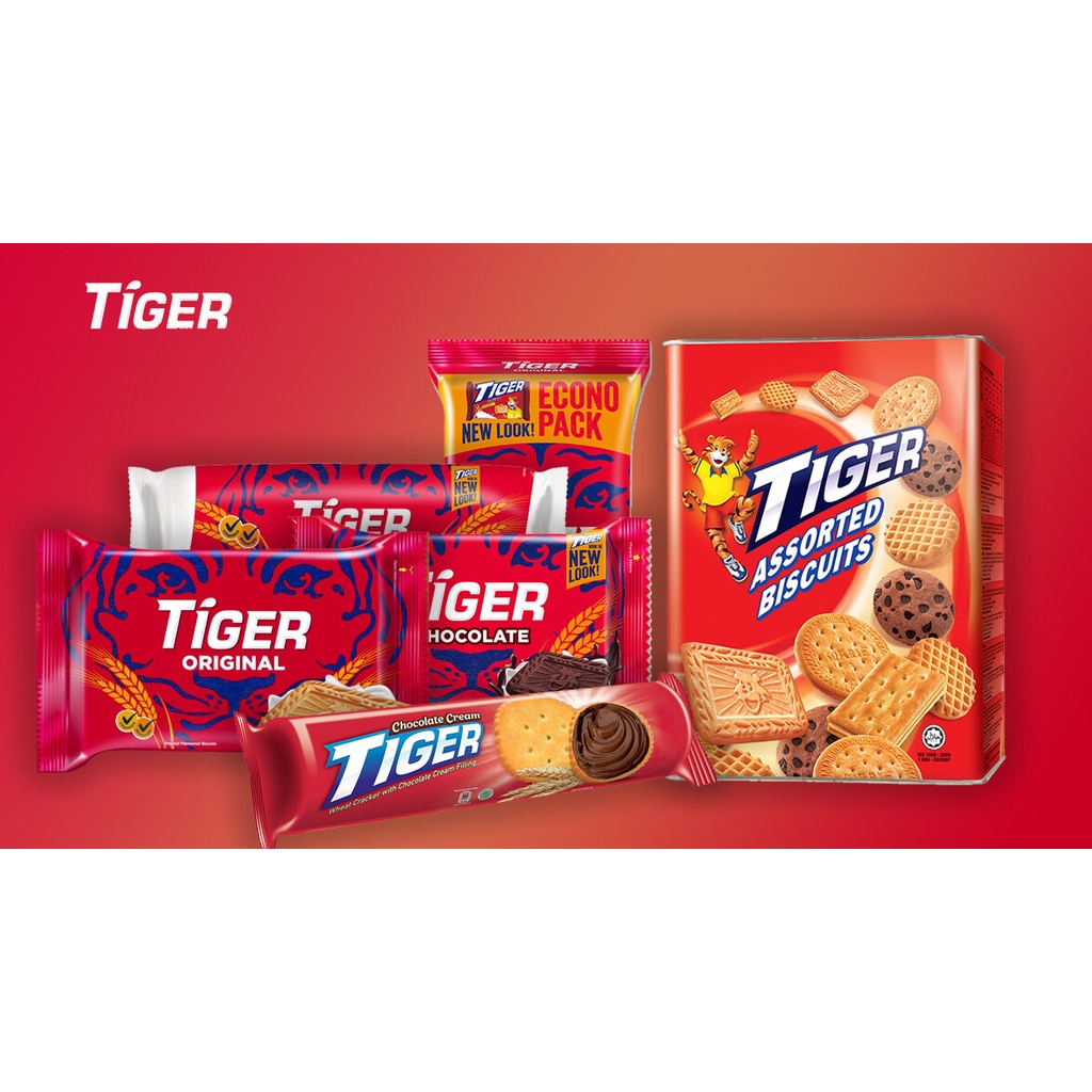 Tiger Head Biscuit Vanilla/Chocolate 53.2g🔥SG READY STOCK🔥 | Shopee ...