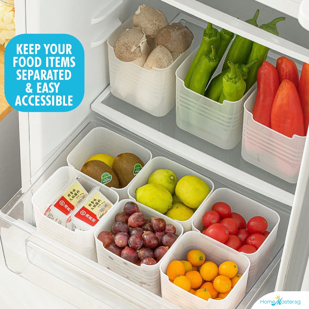 [SG Ready Stock] Refrigerator storage box * Refrigerator door storage ...