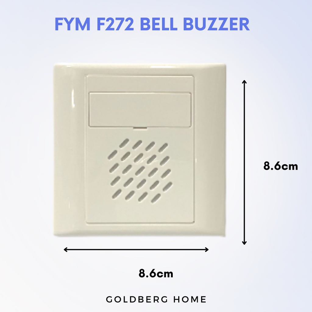 [SG Seller] FYM F272 AC/DC Bell Buzzer | Goldberg Home | Shopee Singapore