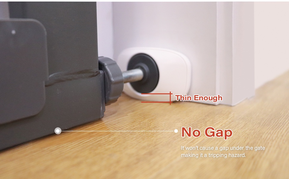EUDEMON Safety Baby Gate Wall Protector Pressure Mounted Gate Protect ...