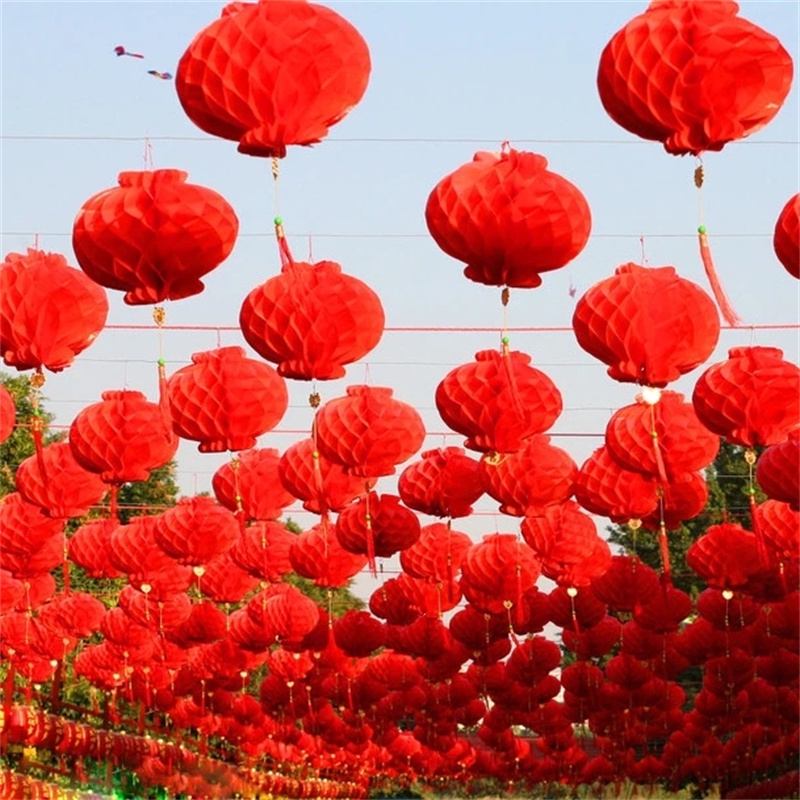 DIY Wedding Hanging Decorations New Year Celebration Paper Lanterns ...