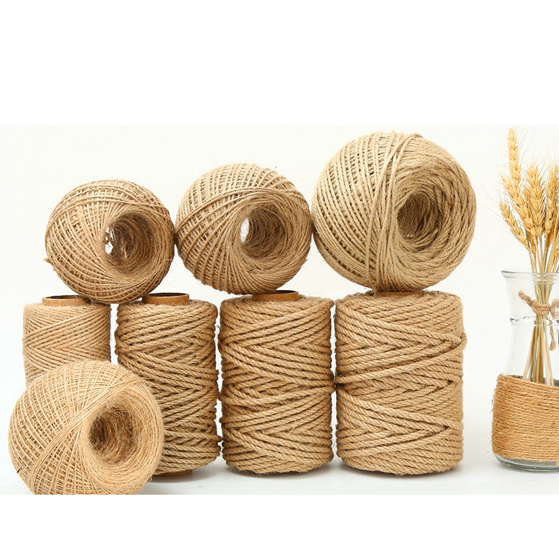 Natural Hemp String Rope Hemp Twine String DIY Gift Rope Decoration ...