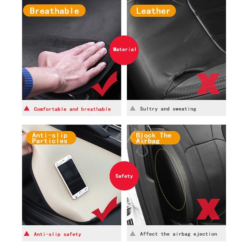 Mercedes Benz Car Seat Cushion Cover Soft Breathable Universal Auto ...