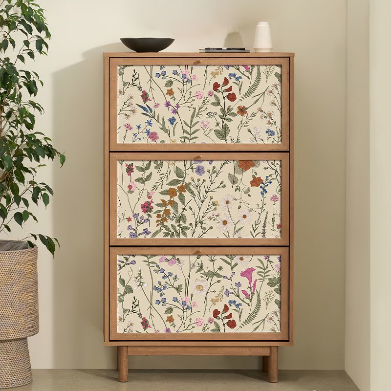 Floral Wallpaper for Cabinets Peel and Stick Wallpaper, Modern ...