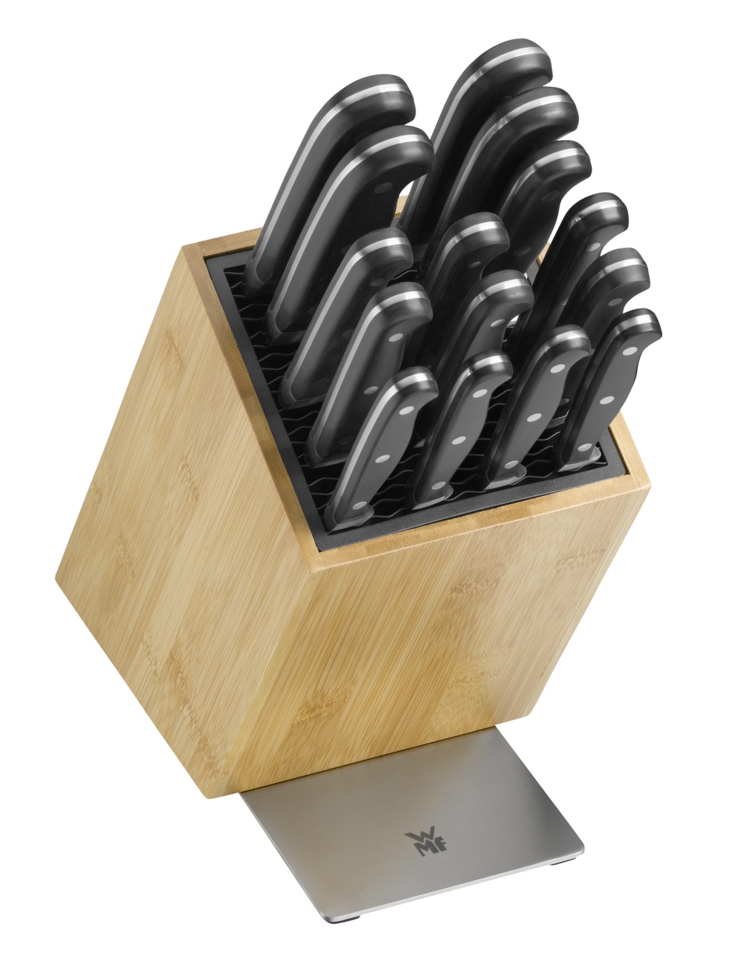 WMF FlexTec knife block empty Bamboo | Shopee Singapore