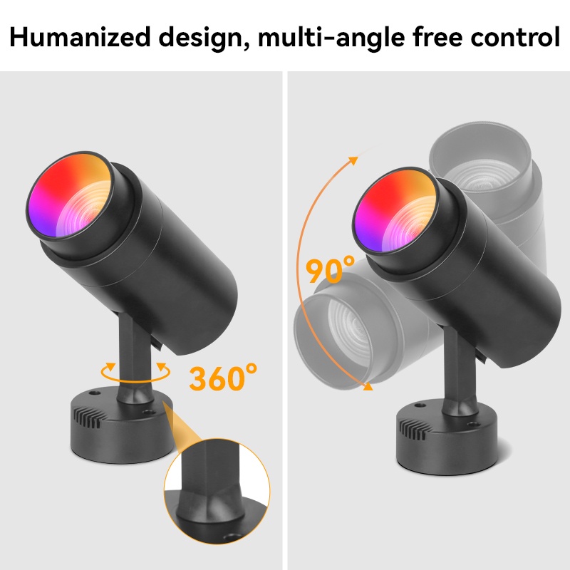 RGB Track Light Disco Light Complete Set Led Party Light Stage Lights ...