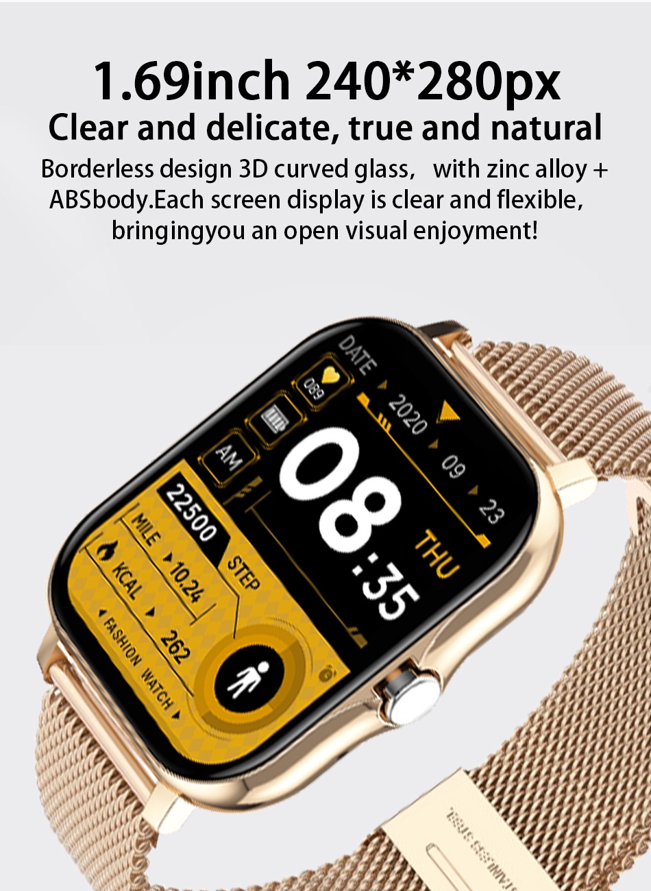 Smartwatch Y13 Smart Watch With 1.69 Inch Screen Bluetooth Call ...