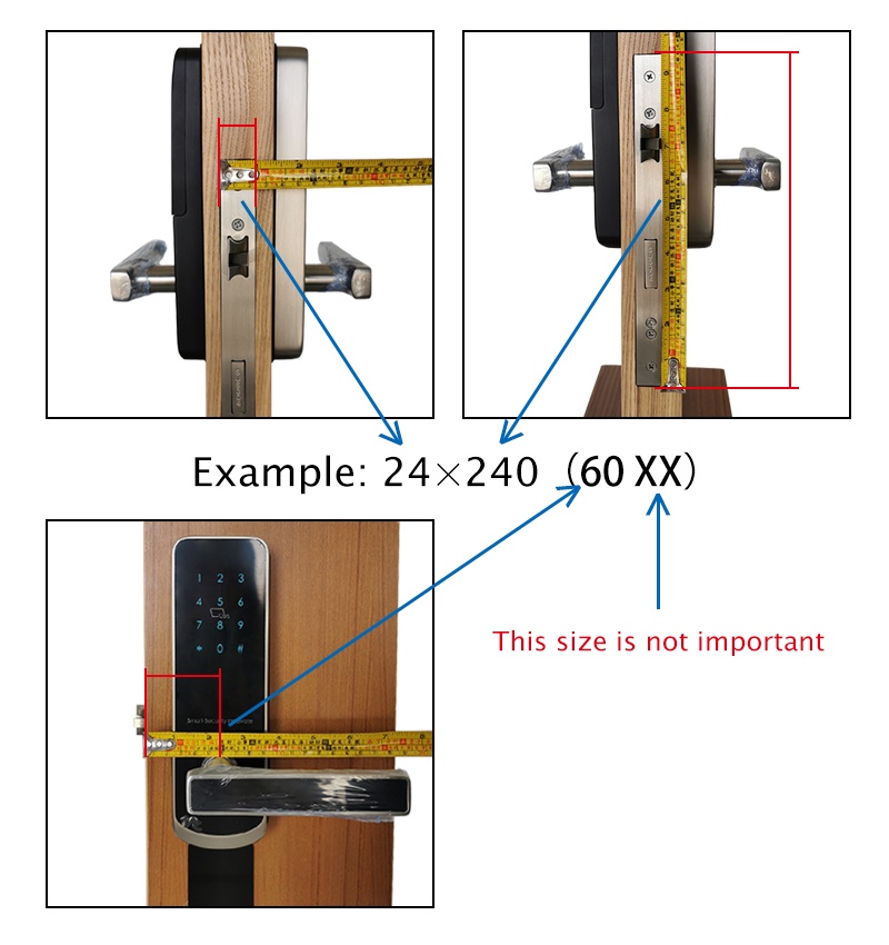 2024 New Launch Smart BLE Digital Gate Lock | HDB Metal Gate Digital ...
