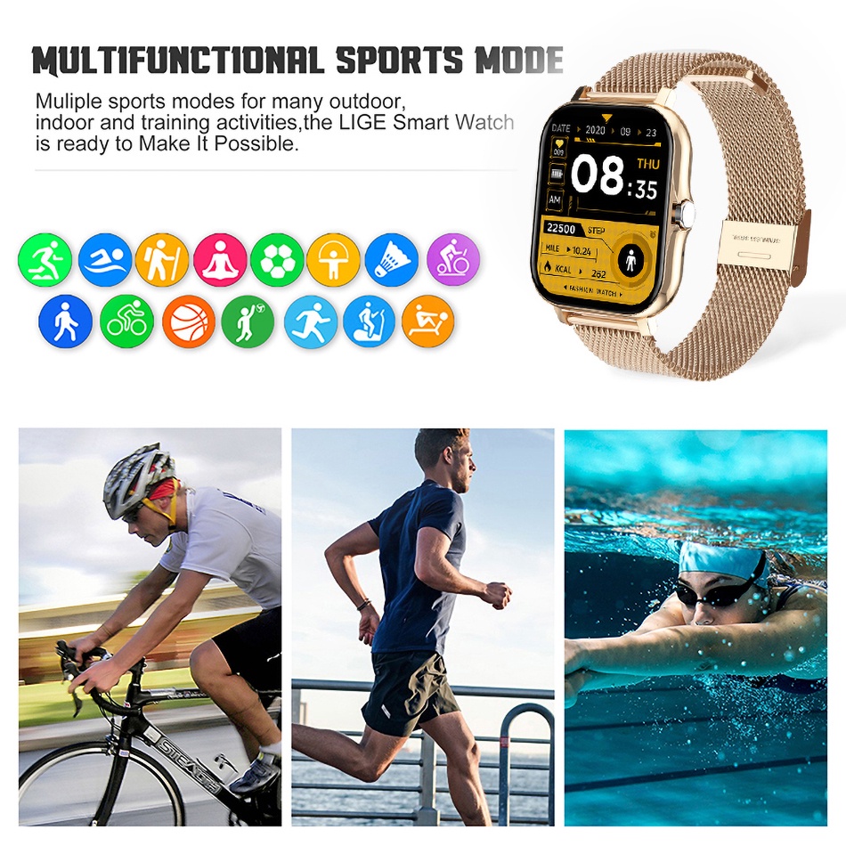 Smartwatch Y13 Smart Watch With 1.69 Inch Screen Bluetooth Call ...