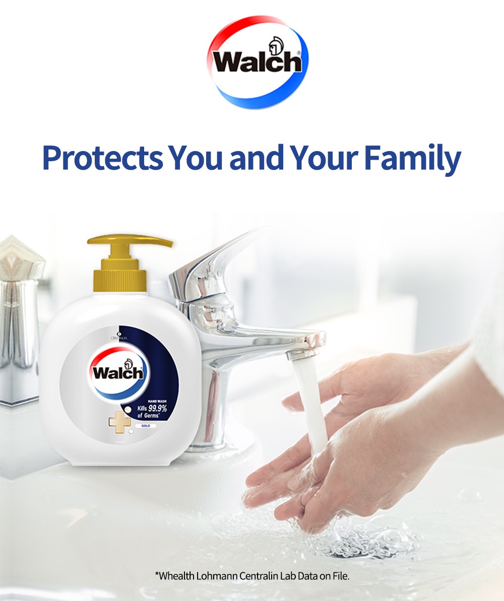 Walch® Anti-bacterial Hand Wash 400ml x 6 Bottles | Shopee Singapore