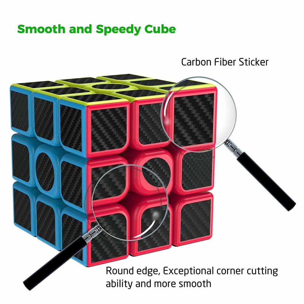 KUUQA Rubik‘s Cube Macron Rubik Cube 2x2 3x3 4x4 5x5 Magic Cube Rubiks ...