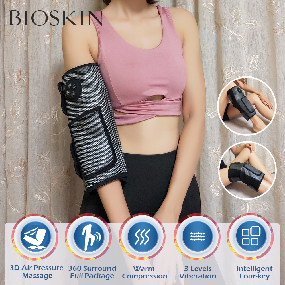 BIOSKIN Smart Multifunctional Massager for Hand Knee Leg Arm Wrist ...