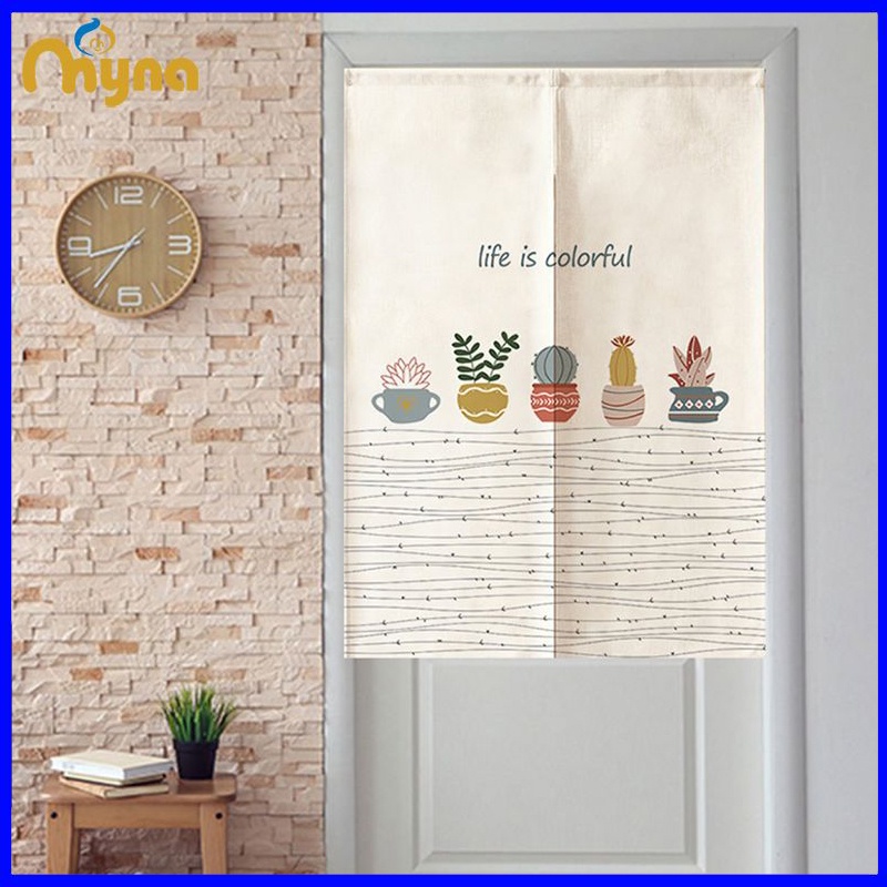 Langsir Dapur Pintu Kitchen Restaurant Telescopic Rod Door Curtain ...