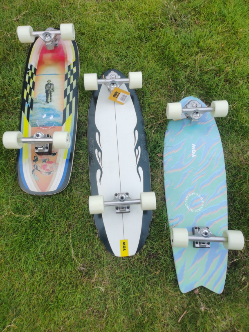 YOW SURF SKATE SKATEBOARD PRO QUALITY TOP QUALITY SPRING CARVER PUMPING ...