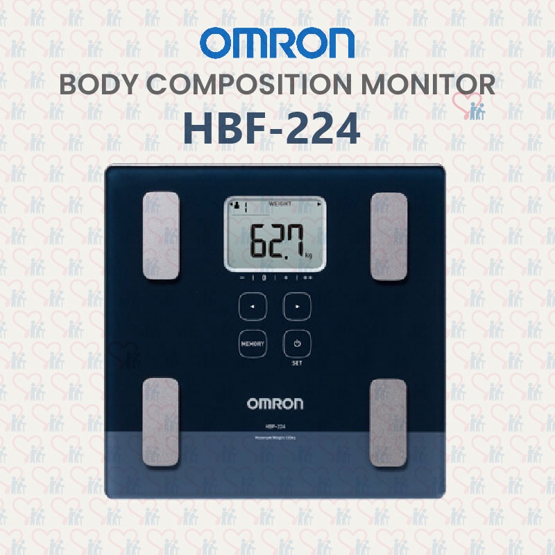 *SG* Omron HBF-224 Body Composition Monitor Body Scan Scale Smart ...