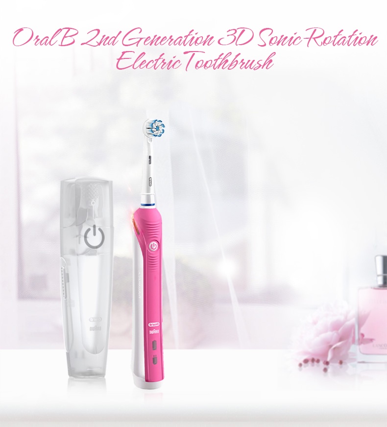 Oral B Sonic Electric Toothbrush Pro2000 3D Smart Teeth Cleaning Brush Pressure Sensor 2 Working ...