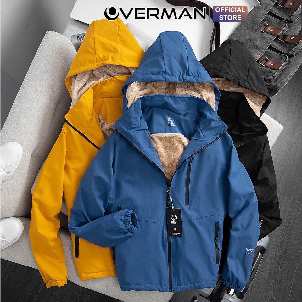 Windbreaker for men and women lined with high-quality windproof fabric ...