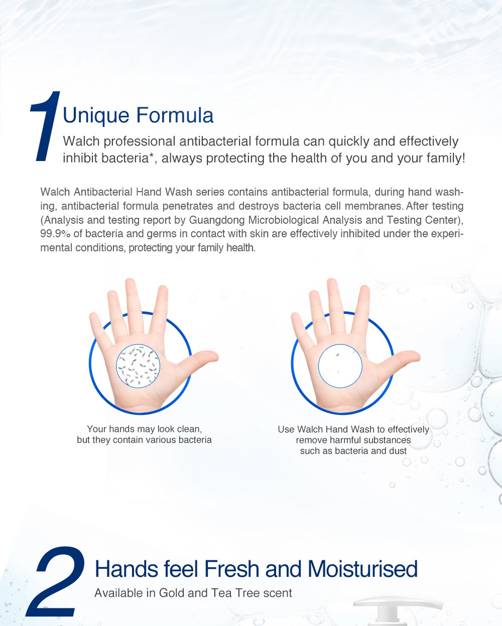 Walch® Anti-bacterial Hand Wash 400ml x 6 Bottles | Shopee Singapore