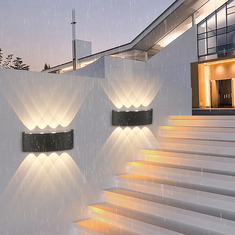 Led Wall Lamp Waterproof Wall Light Outdoor Indoor Home Lighting 2w 4w ...
