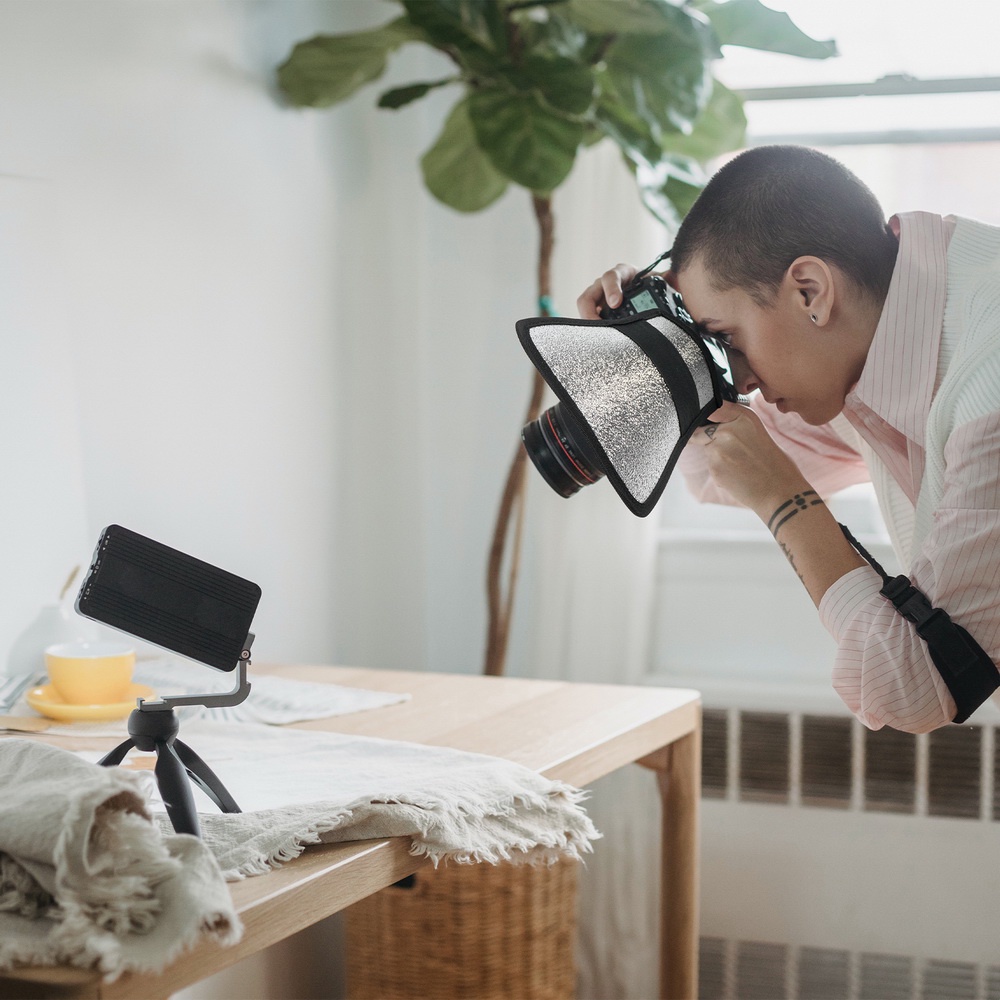 Selens Universal Speedlight Flash Diffuser Silver/White Camera Flash ...