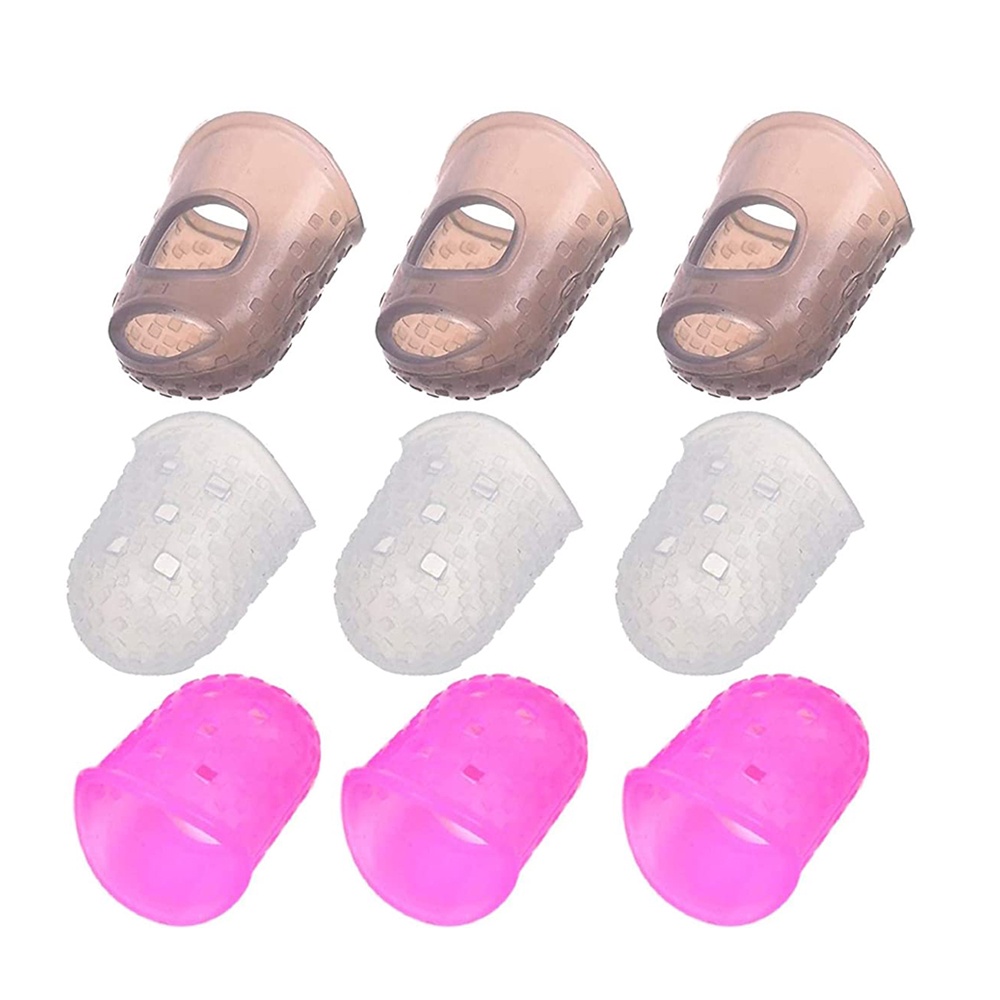 5/10Pcs Sewing Rubber Thimble Silicone Finger Protector Handmade ...