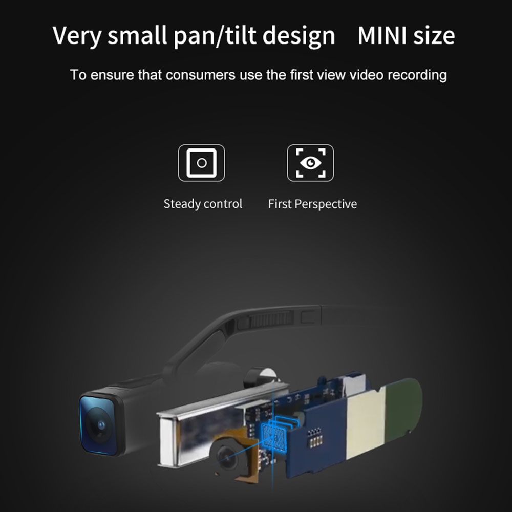 ORDRO EP7 Head Wearable 4K 60fps Video Camera First Person View Hands ...