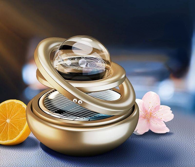 Solar Car Aromatherapy Air Freshener Interstellar Suspension Double ...