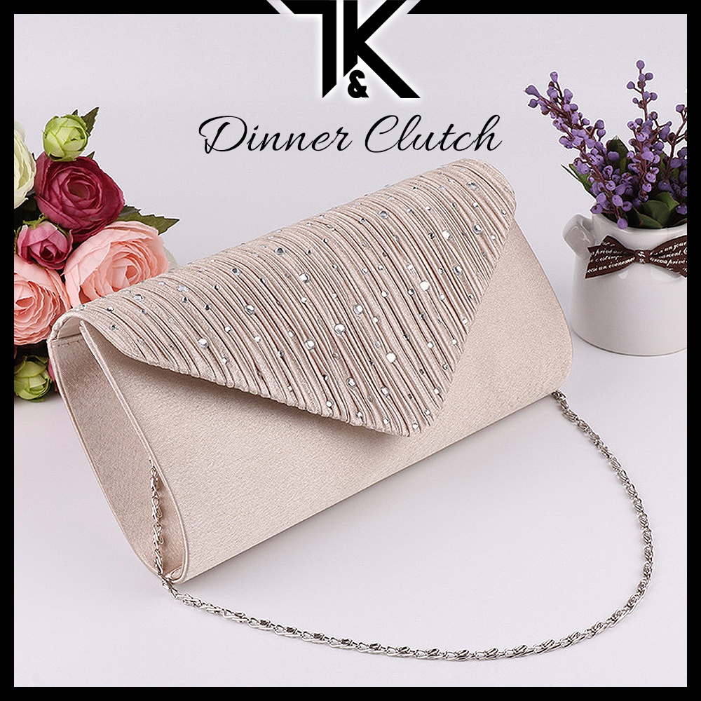 [LOCAL] Elegant Dinner Clutch | Diamond Wedding Clutch Bag | Dinner ...