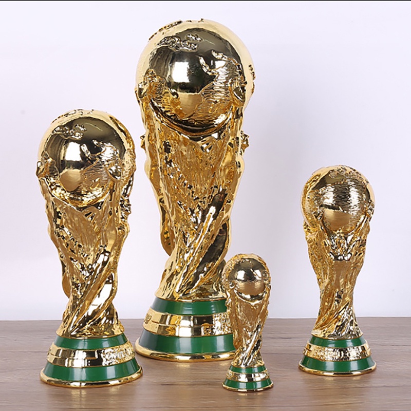 2022 Qatar World Cup Champion Trophy Model Football Hercules Cup Fans ...