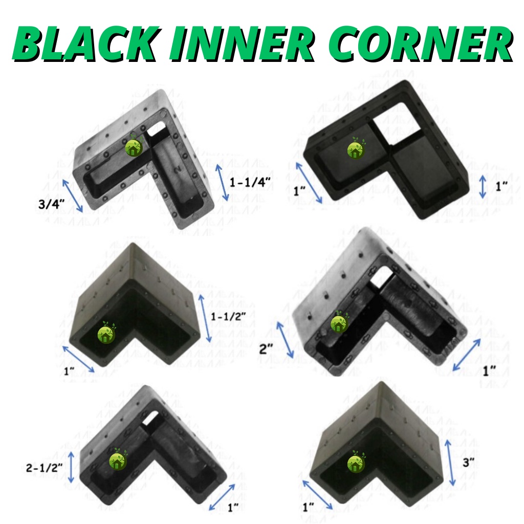PVC Bracket For Aluminium Hollow Joint Corner Outer Frame Bracket ...