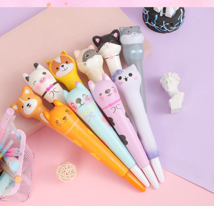 Squishy and Cute Kawaii Pen Kawaii Accessories Cute Girl Pens Animal ...
