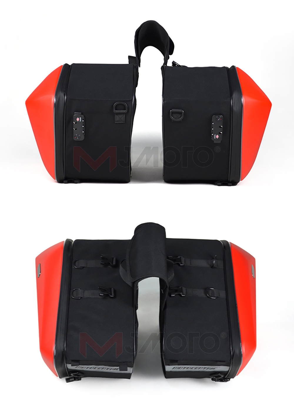 Motocentric Motorcycle Saddle Bag Waterproof Motorbike Side Bag Large ...