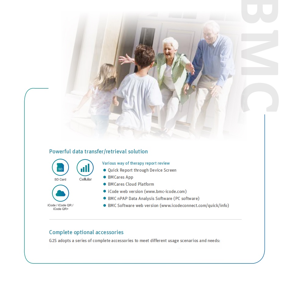 BMC G2S BPAP B25T B-20A B-20T B-25T Arrival CPAP Bi-level CPAP for ...