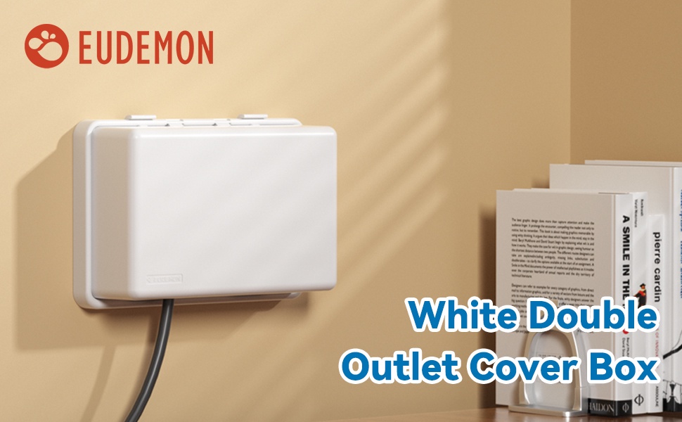 EUDEMON 1 Pack Electrical Outlet Cover Box, Childproof Large Plug Cover ...