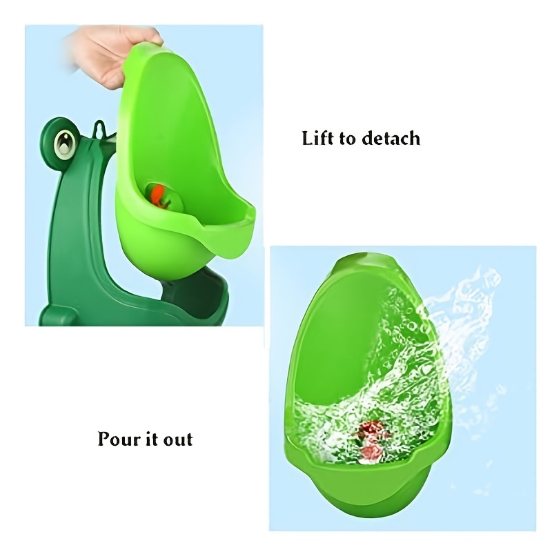Cute Frog Baby Boy Potty Toilet Urinal Kids Travel Potty Training Frog ...