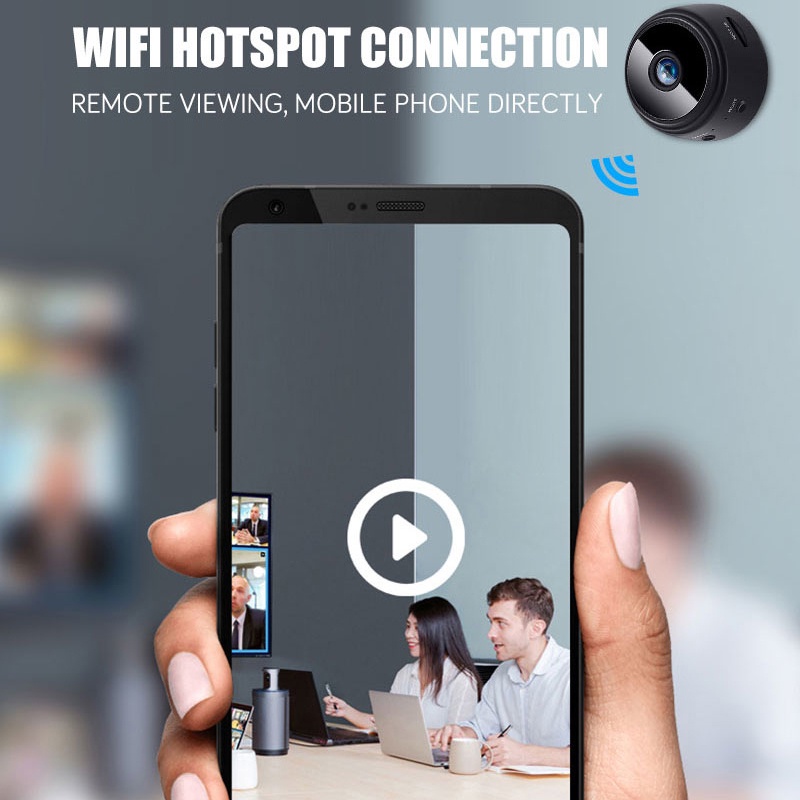 A9 Mini WiFi Camera HD 1080p Remote Wireless Voice Recorder Video ...