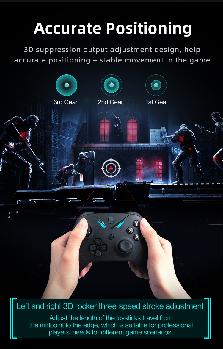 Thunderobot G20 Wired Gamepad Controller Custom Bursts Gaming ...