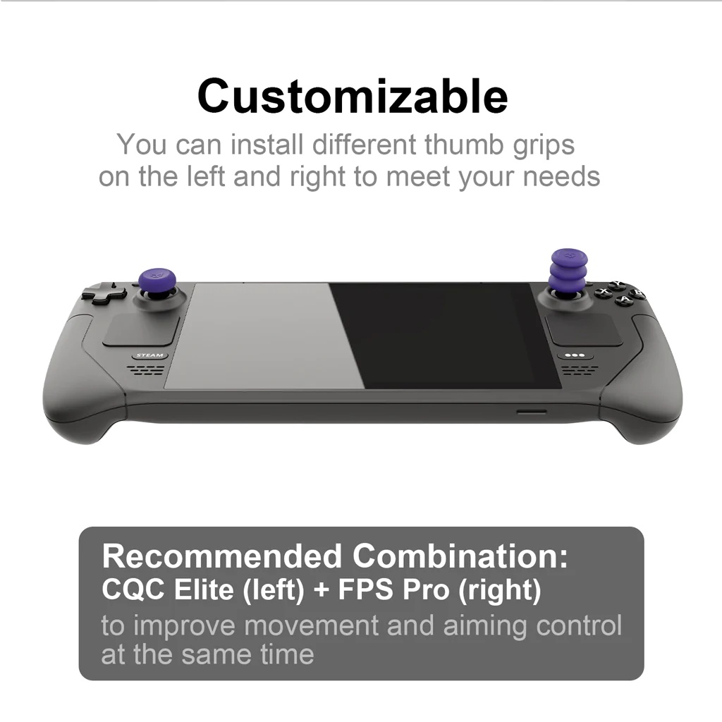 Skull & Co. Thumb Grip Set FPS CQC Joystick Cap Thumbstick Cover for ...