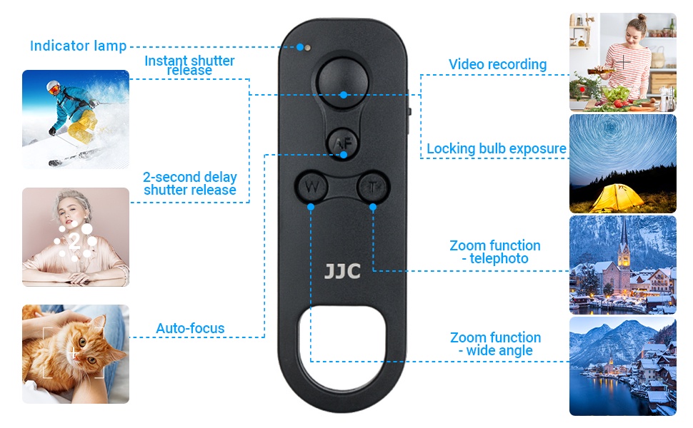 JJC TP-C1 Camera Mini Tripod Grip with Bluetooth Remote Control HG ...