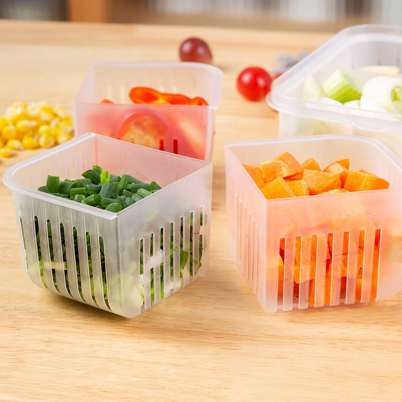 Eco-friendly Kitchen Storage Tool Fruit Vegetable Fresh-keeping Box ...